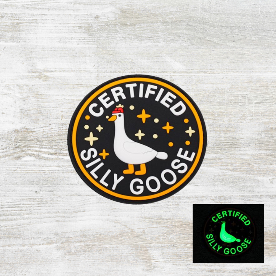 The Meniacc Certified Sillygoose PVC Velcro Patch – Oribags
