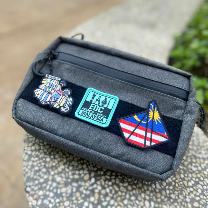 EDCMY Logo Patch 2026 - Robin's Egg Blue – Oribags