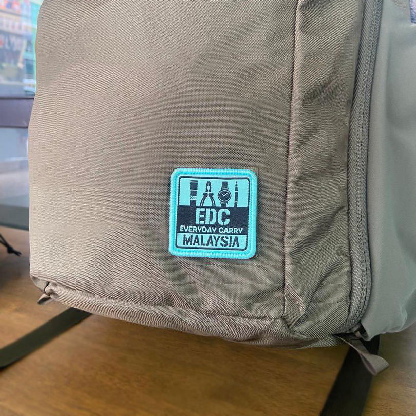 EDCMY Logo Patch 2026 - Robin's Egg Blue – Oribags