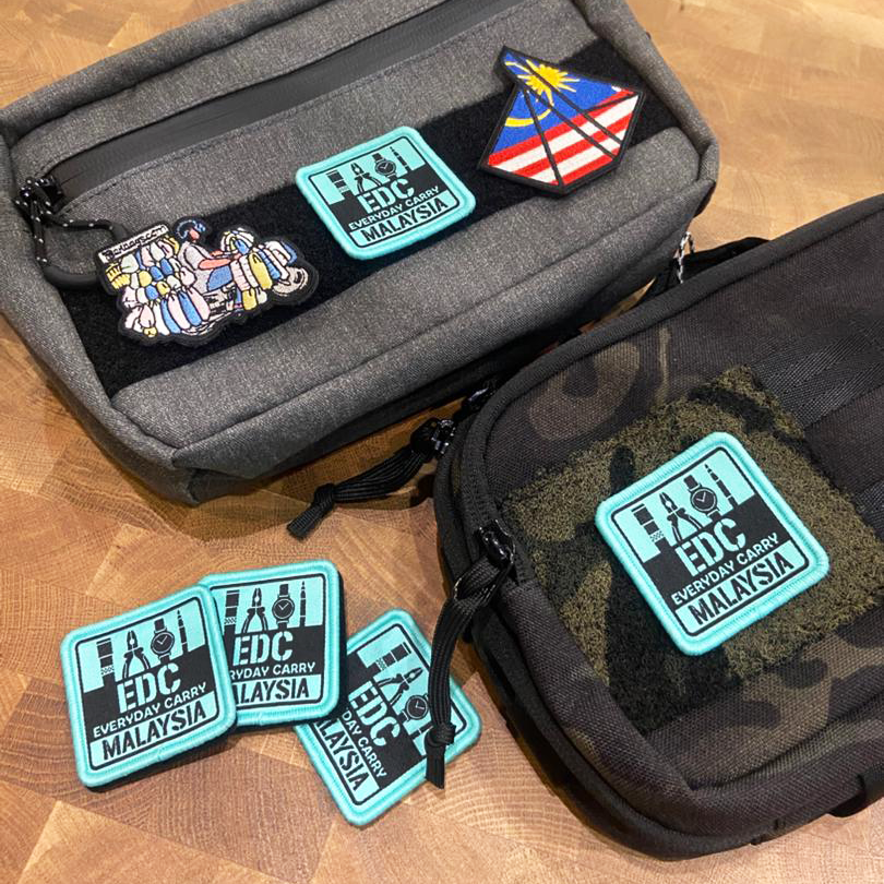 EDCMY Logo Patch 2026 - Robin's Egg Blue – Oribags