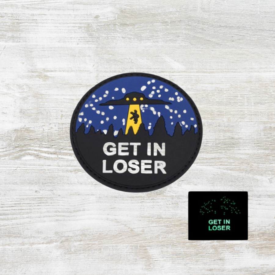 The Meniacc Get in Loser PVC Velcro Patch – Oribags