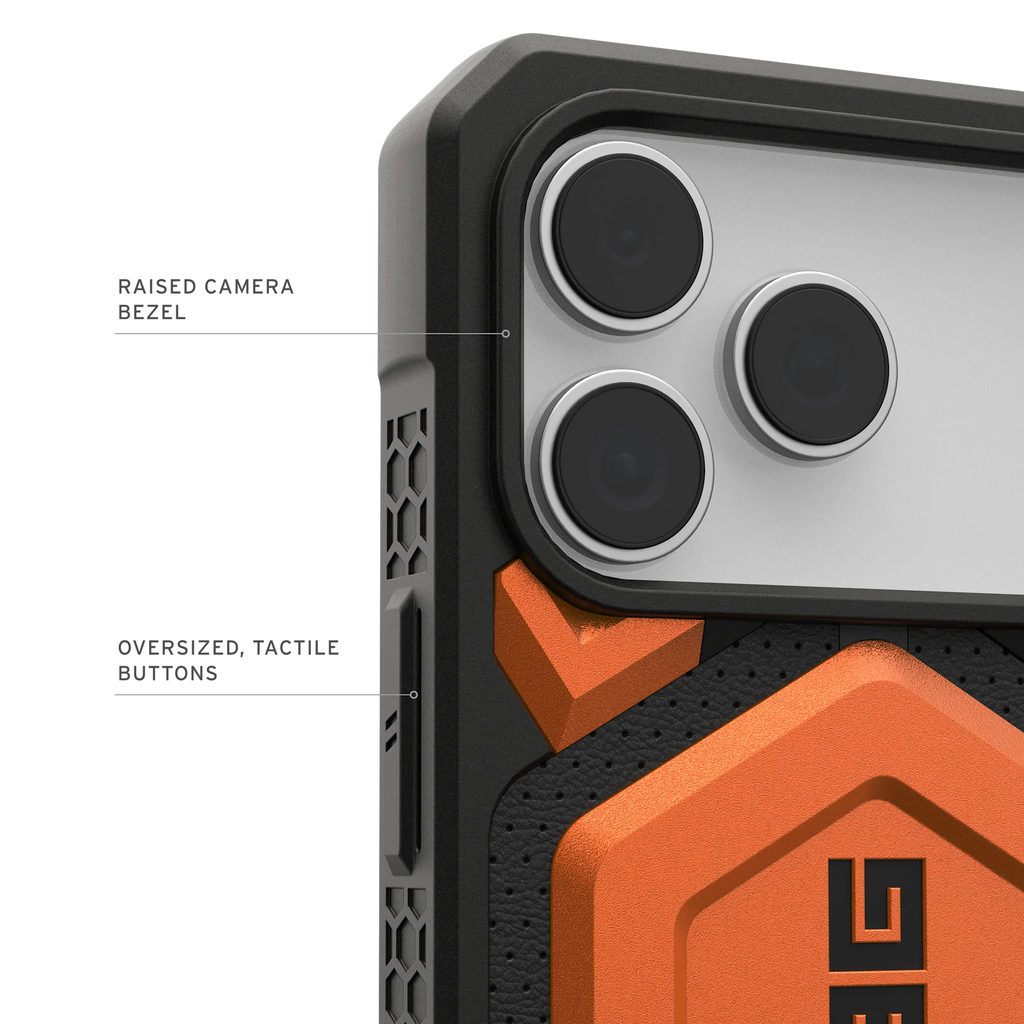 UAG Monarch Pro iPhone 17 series Case - Orange – Oribags